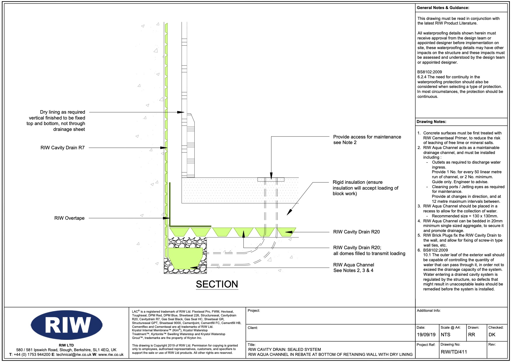 Typical Details - Technical Downloads | RIW