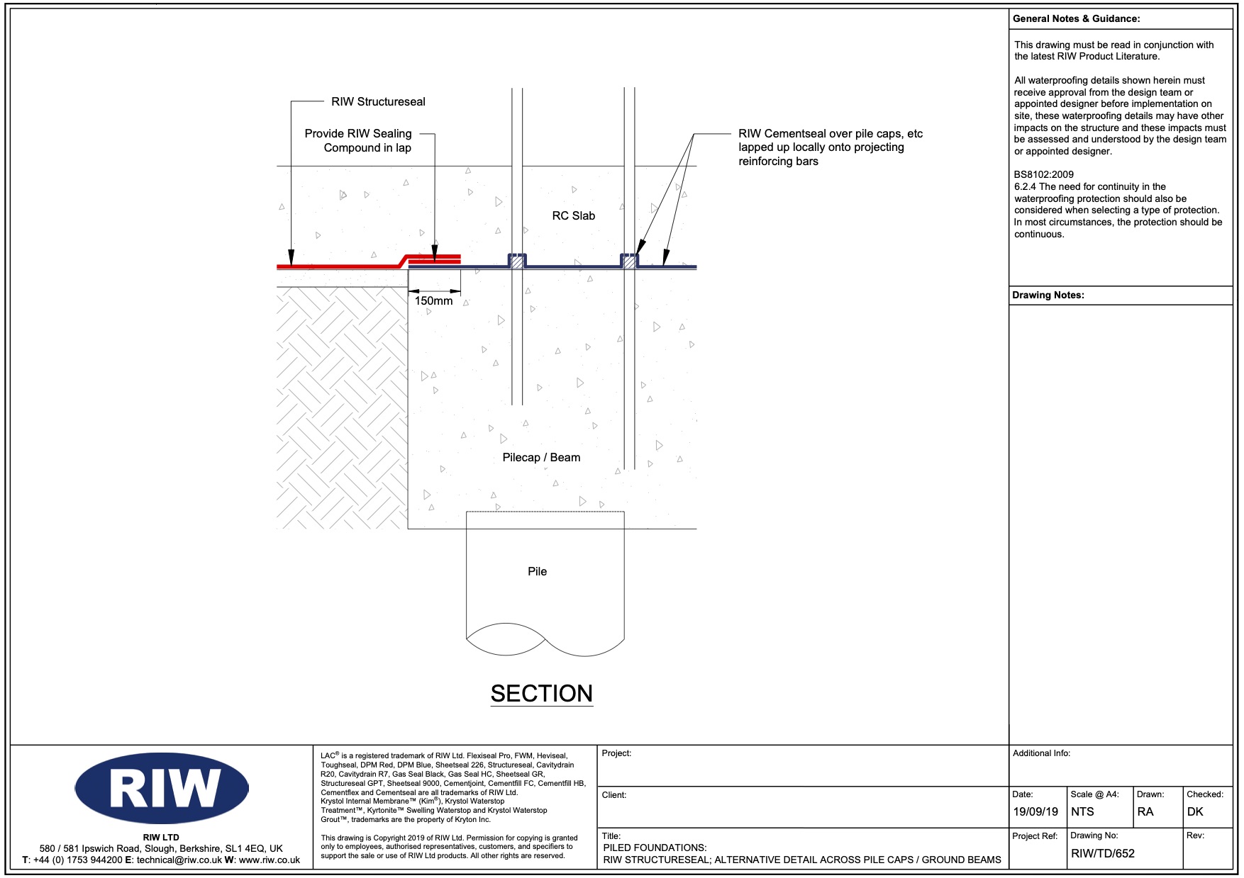 Typical Details - Technical Downloads | RIW