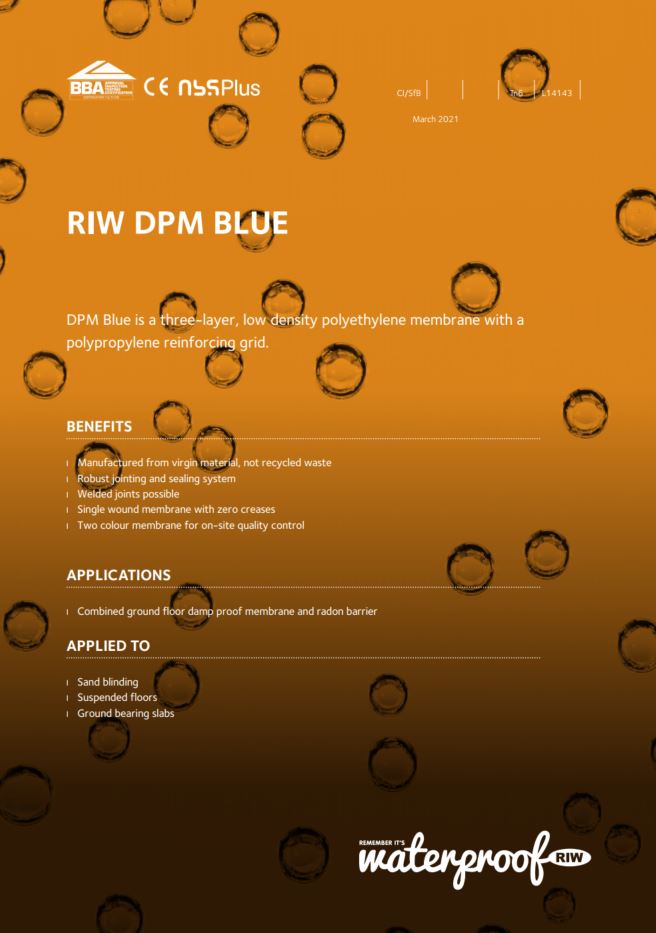 Data Sheets | Technical Downloads | RIW